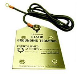 Floor Grounding Plate - Staticlogic LLC